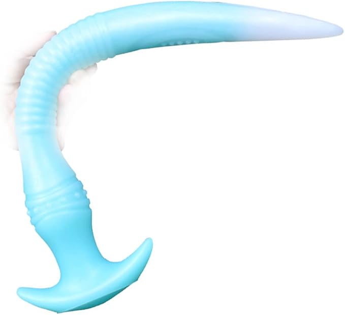 Amazon | Tsukitoy 長いアナルプラグ 拡張 あなるプラグ うなぎ形 ディルド 初心者 細い男性用 女性用 アナル拘束具 凹凸あり アンカー形台座 シリコン S 海洋色 ...