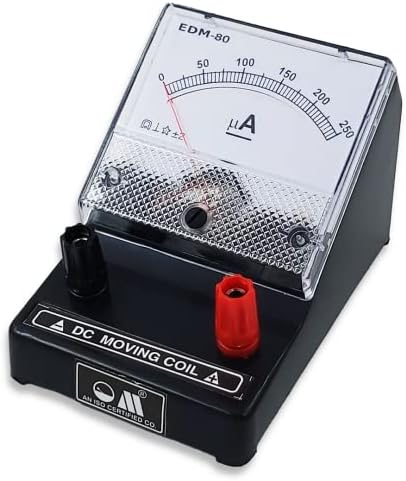OM® Meters EDM-80 Desk Stand Analog 0-250 uA Micro Ammeter | Moving ...