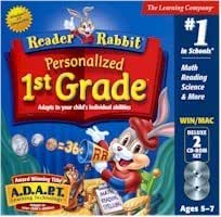 Amazon.com: READER RABBIT PER 1ST GRADE DLX 2CD JC : Software