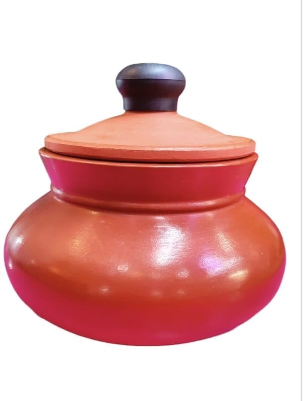 Buy Vaishnavi Enterprises Clay Curd Pot Dahi Handi Dal Handi Mitti ...