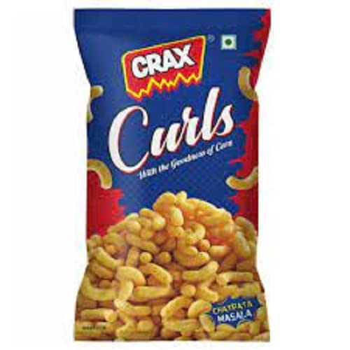 Crax Curls Chatpata Masala 57g : Amazon.in: Grocery & Gourmet Foods