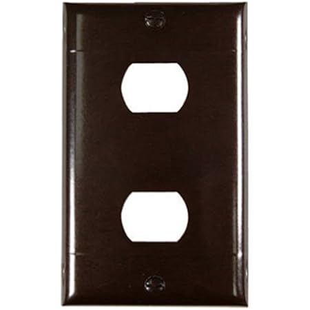 Legrand-Pass & Seymour K2 Plastic Despard Opening Wall Plate Two ...