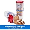 Amazon.com: Buddeez Bread Buddy Bread Box – Red Lid, Pack of 2: Home ...