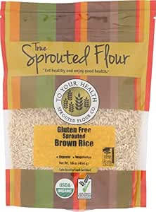 Amazon.com : TO YOUR HEALTH SPROUTED FLOUR Organic Sprouted Brown Rice ...