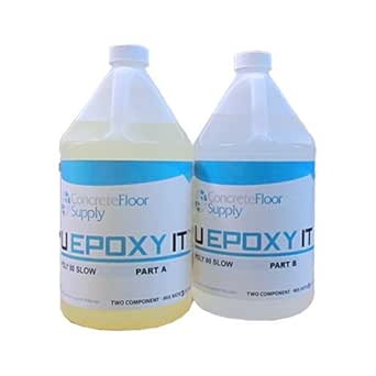 Poly 80 Slow - 2 Gallon Kit | Polyaspartic 80% Solids: Amazon.com ...