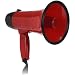 Spetebo Megafon mit 2 Funktionen 20 x 14 cm - Megaphon mit Sirene ...