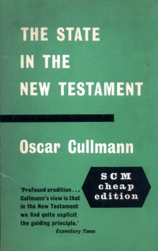 The State in the New Testament: Cullmann, Oscar: Amazon.com: Books