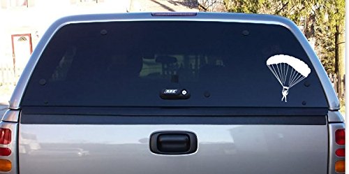 Amazon.com: Decal for Car Window Sticker Skydiving Parachute 031b ...