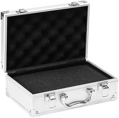 Aluminum Alloy Portable Toolbox, Aluminum Tool Box 25.5x16.5x9.5cm ...