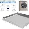 Amazon.com: 32" x 32" x 2.5" Washing Machine Pan, 304 Stainless Steel ...