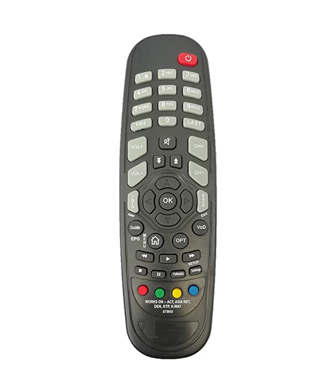 Buy Remote-R- Control Compatible for Hathway Set Top Box Remote Online ...