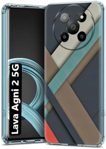 Fashionury Designer Printed Soft Silicone Back Case Cover for Lava Agni ...