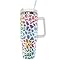 Amazon.com | KATYDID 40oz Stainless Steel Tumbler with Handle and Straw ...