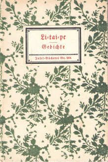 Li - Tai - Pe.: Klabund: Amazon.com: Books