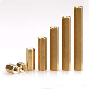 Double pass hexagonal copper column M3M4 double head isolation column ...