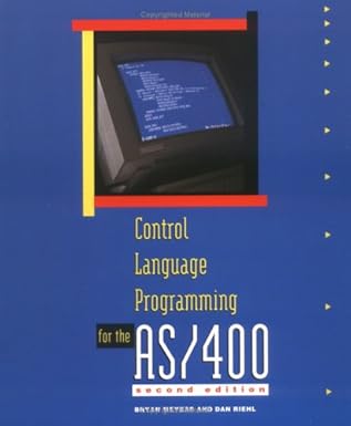Amazon.com: Control Language Programming for the As/400: 9781882419760: Meyers, Bryan, Riehl ...