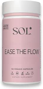 Amazon.com: Sol Nutrition Ease The Flow - PMS Support, Menstrual Relief ...