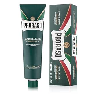 Amazon.com: Proraso Shaving Cream - Eucalyptus Oil & Menthol ...