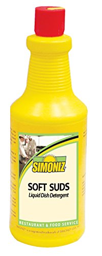 Simoniz S3350012 Soft Suds Liquid Soap for Hand Dishwashing, 32 oz ...