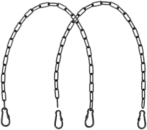 Amazon.com: Swing Chain 2 Pack, Porch Swing Hanging Kit Heavy Duty ...