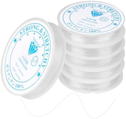 Clear Elastic for Bracelet Making,0.5mmX2, 0.8mmX2,1.0mmX2 Strong ...