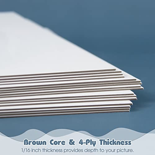 Snapklik.com : Golden State Art, 11x14 White Backing Board, Backer ...