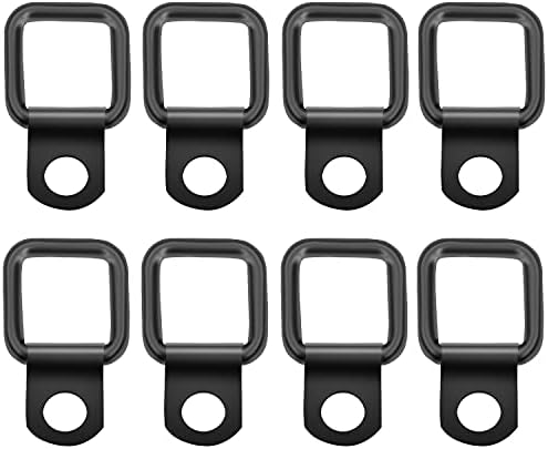 Amazon.com: 4 Pcs D-Rings Tie Down Anchor Hooks, 10mm Fixing hole D-Ring for Pickup Truck Bed ...