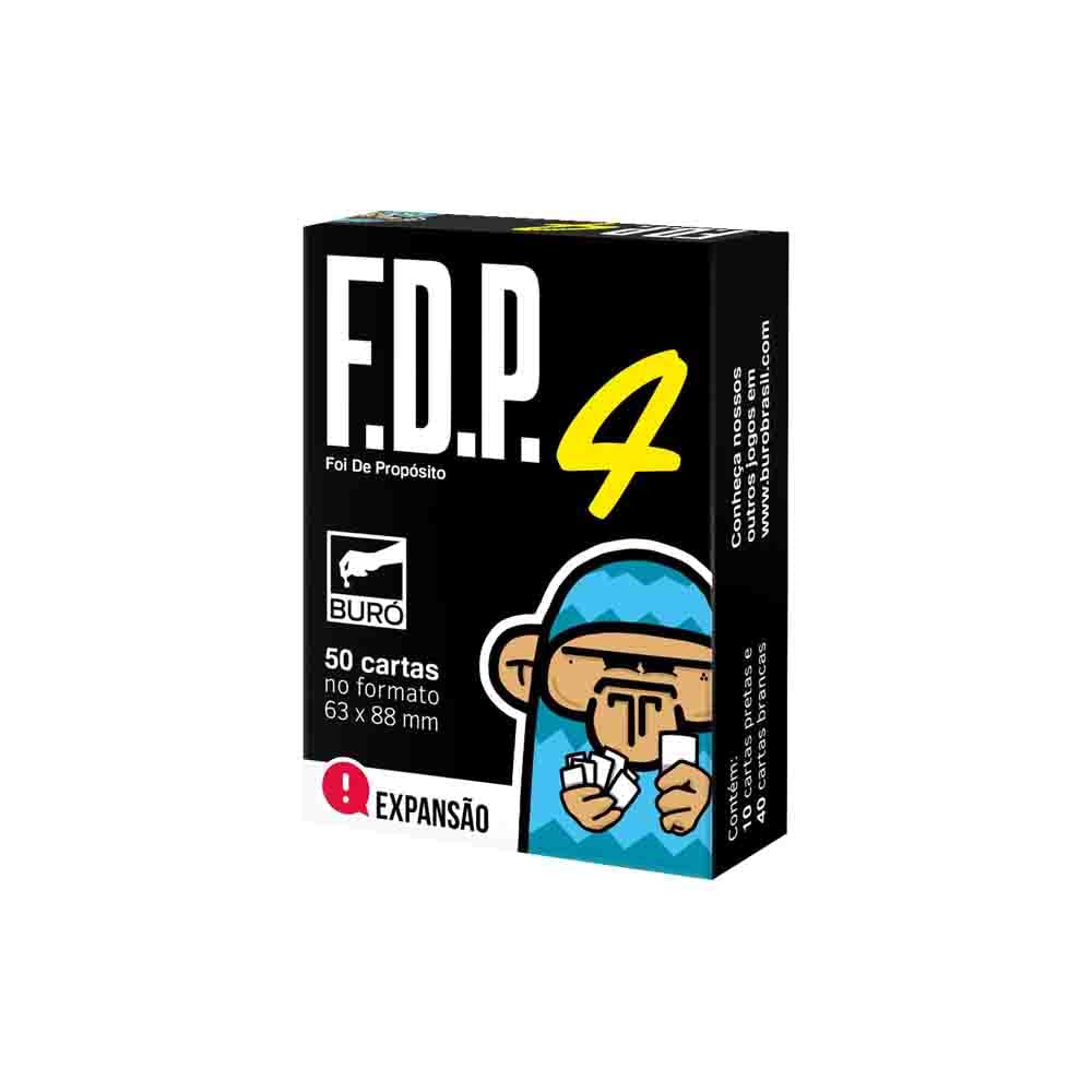 FDP - Foi de Propósito 4, Jogo de Cartas para Rir | Amazon.com.br
