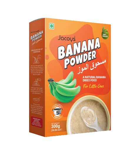 Jacoys Banana Powder | Kerala Nendran banana | No sugar, salt or ...