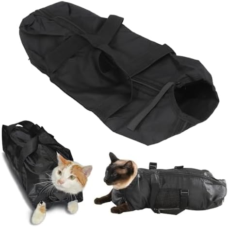 Amazon.com : Depisuta Cat Grooming Bag, Comfortable and Cat Bathing Bag ...
