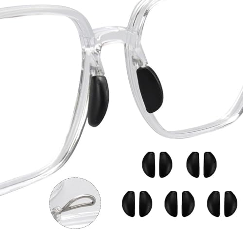 Amazon.com: TORWOL Anti-Slip Slip on Glasses Nose pad 5Pairs, Soft ...