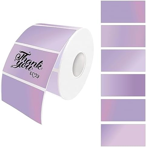 Amazon.com : Thermal Sticker Labels, 2.25" x 1.25" 1000 Labels Self ...