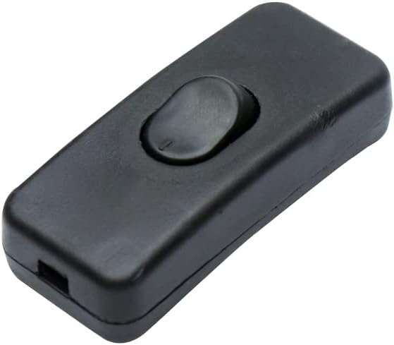 Electronic Spices Black Switch Halfway Rocker Push Button Rocker Switch ...