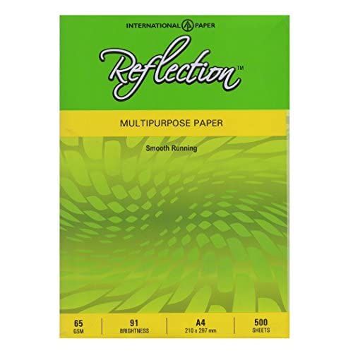 Reflection A4 Size Copier Paper for Printer (White) -500 Sheets ...