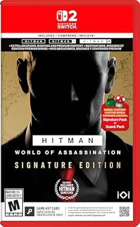 Amazon.com: Hitman: World of Assassination Signature Edition - Nintendo Switch 2 : Video Games
