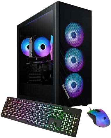 Amazon.com: iBUYPOWER Scale Gaming PC Computer Desktop SCA5N4601 (AMD ...