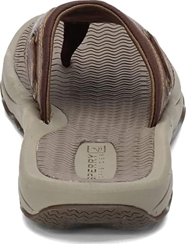 Amazon.com | Sperry Men's, Outer Banks Thong Sandals Brown Chocolate 10 ...