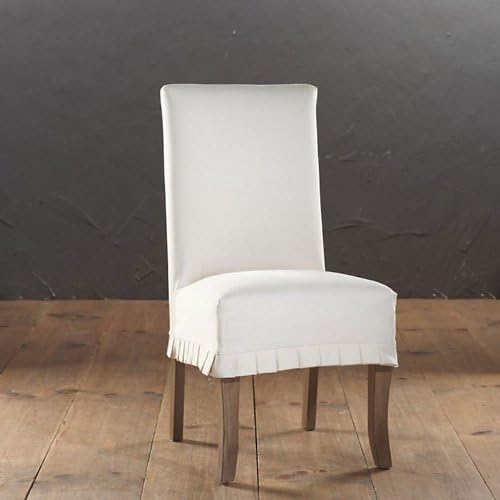 Amazon.com: Pleated Couture Slipcover - Ballard Essential Fabrics ...