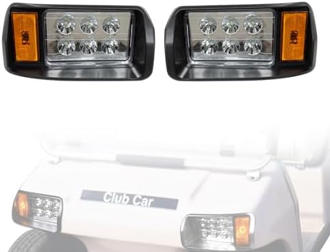 Amazon.com: Orle Oko Golf Cart LED Headlight For Club Car Headlights ...