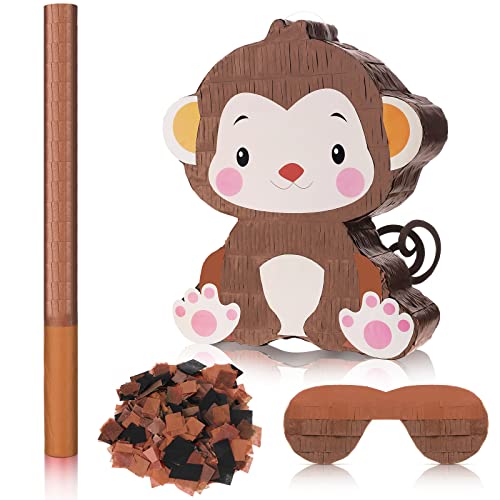 Monkey Pinata Birthday Party Decorations Farm Animal Themed - Want It All