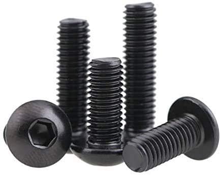KADco® Hexagon Socket Self Colour Button/Dome Head Allen Machine Screws ...