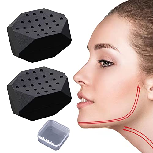 jaw exerciser 2 Pack jawline exerciser chew jaw trainer jawline jaw ...