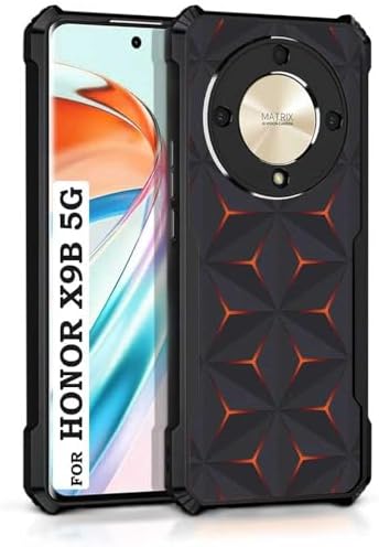 COBERTA Back Cover for Honor X9B 5G Back Cover Case - Grey and Orange ...