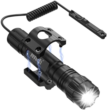 Amazon.com: Feyachi 1500 Lumen LED Tactical Flashlight Rechargeable ...