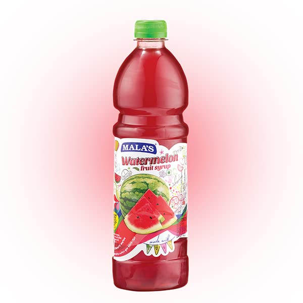 MALA's Watermelon Syrup 1000 ML Bottle | Mixer for Fruit Shakes ...