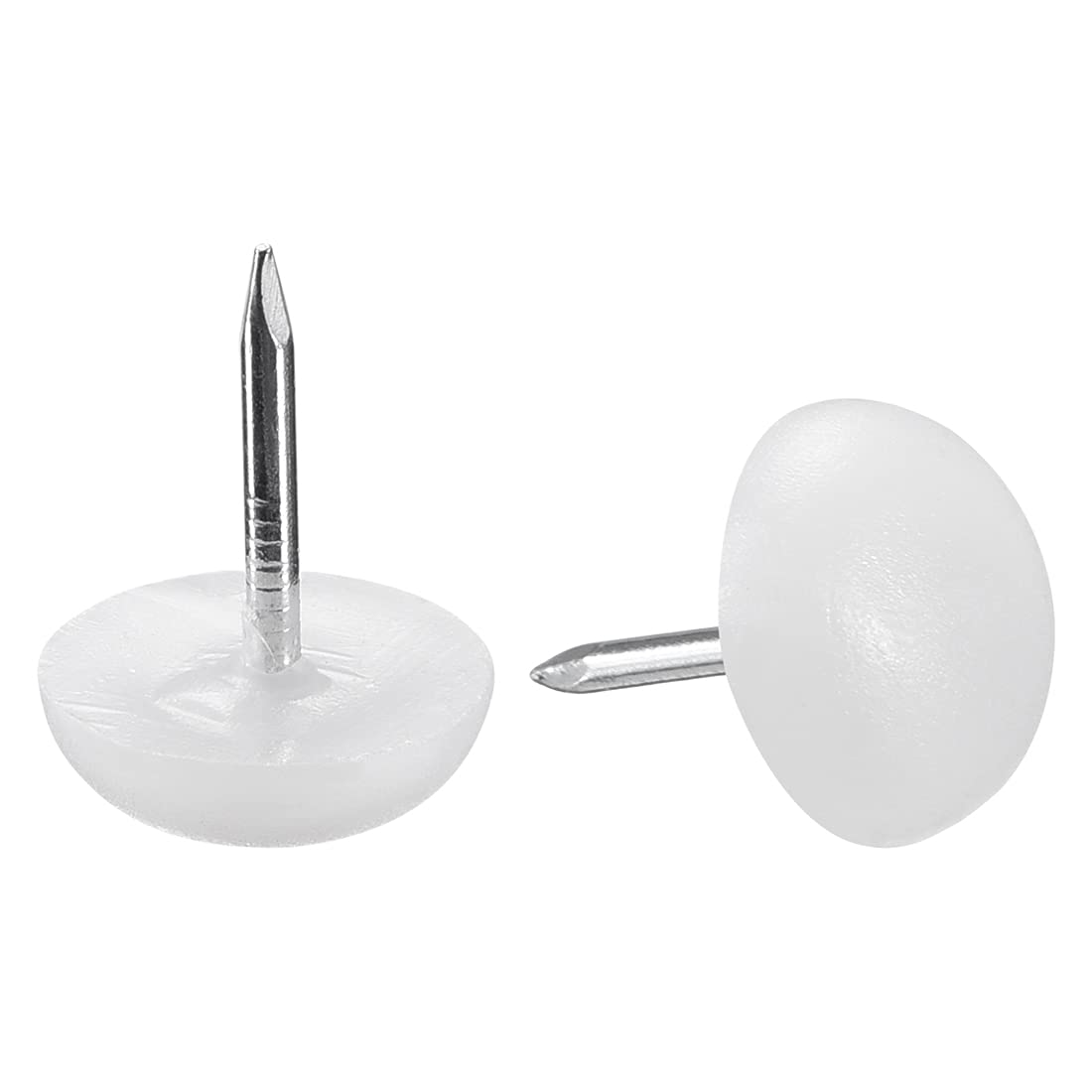 uxcell Furniture Feet Nail Plastic Glide Nails Chair Table Leg ...