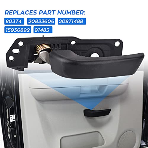 Snapklik.com : Interior Door Handle Kit Front Left Driver Side For 2007 ...