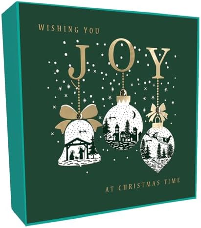 The Art File Christmas Tree Box of 8 Luxury Christmas Cards and ...