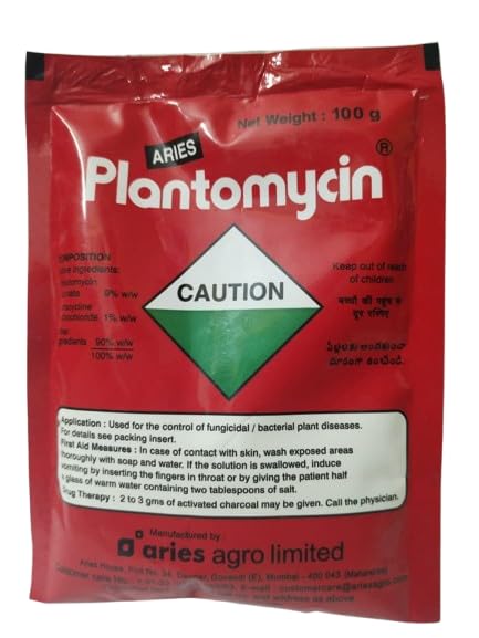 Aries Plantomycin 100 gm For Plants | Bio-Organic Antibiotic for Plants ...