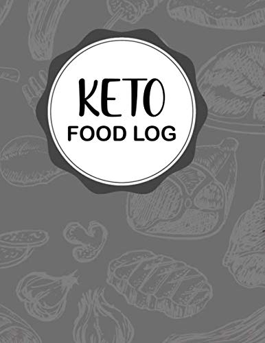 Keto Food Log: Meal Tracking Log Ketogenic Diet Food Diary Keto Macros ...